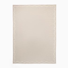 RHODE Melange Scallop Rug | West Elm