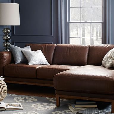 Dekalb Leather Collection West Elm