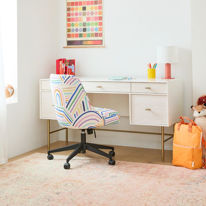 Desk chair with storage store