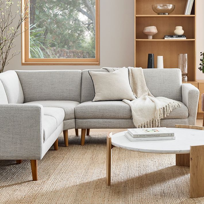 Oliver 3 Piece L Shaped Sectional 84.5