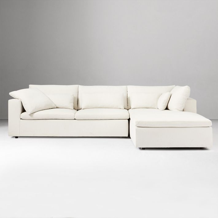 West elm deep sectional store