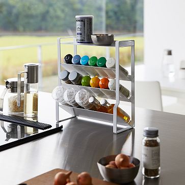 Yamazaki Four-Tier Slim Spice Rack | West Elm
