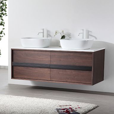 Dark Wood Vanities Faucets West Elm