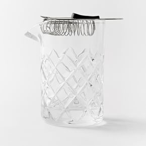 Essential Barware - Mixing Pitcher + Strainer, Bar Accessories | West Elm