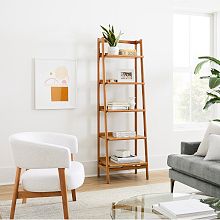 Narrow Book Shelves west elm