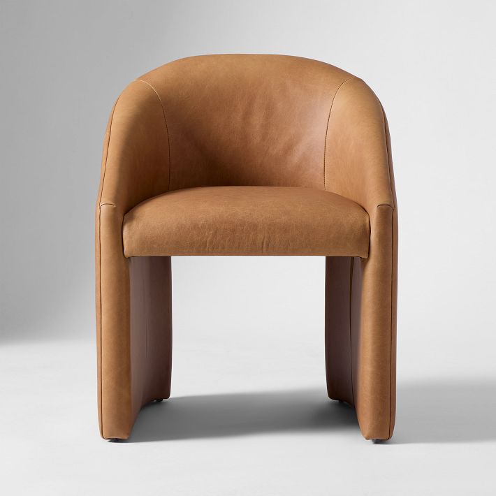 Adler Leather Dining Chair | West Elm