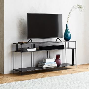 West elm quinn media console store