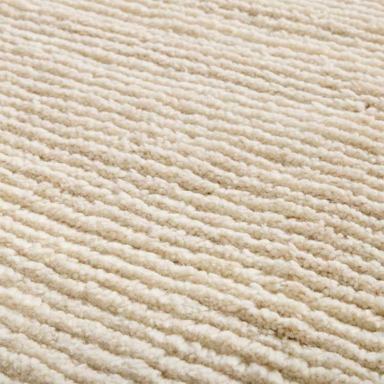 Abstract Line Shag Wool Rug | West Elm