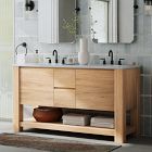 Graham Double Bathroom Vanity (60"–72") - Modern Elegance | West Elm