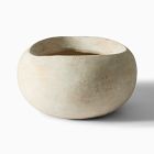 Chloe Textured Stone Planters | West Elm