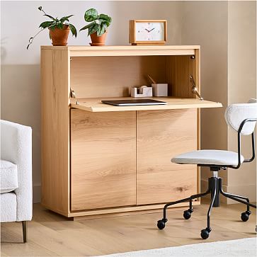Norre Secretary Desk Timeless Elegance for Your Space West Elm