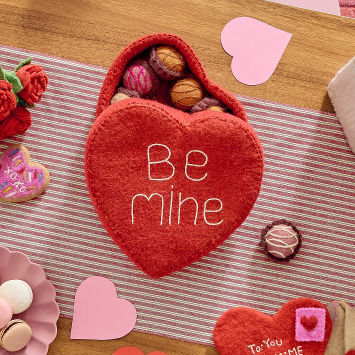 Felt Valentine's Chocolate Box | West Elm