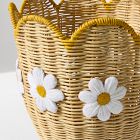 Daisy Rattan Basket | West Elm