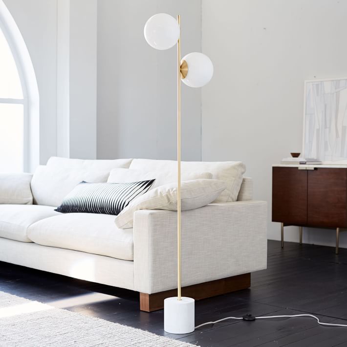 Sphere stem table lamp store