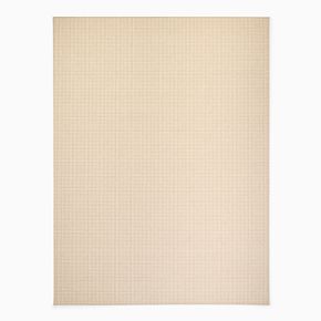 Custom Wool Grid Rug | West Elm