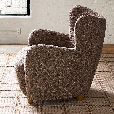 West elm wingback chair store