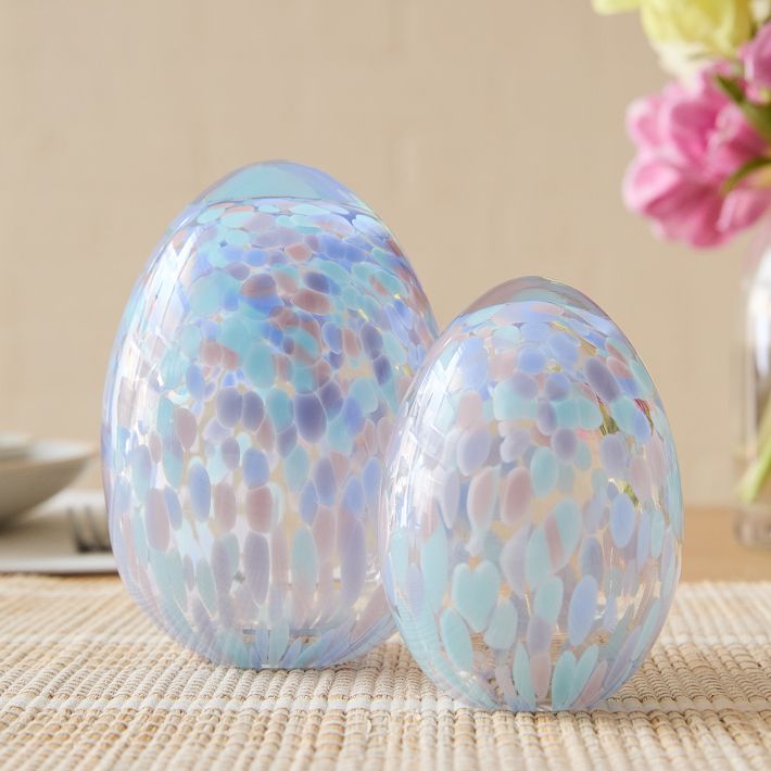 Confetti Glass Easter Eggs | West Elm