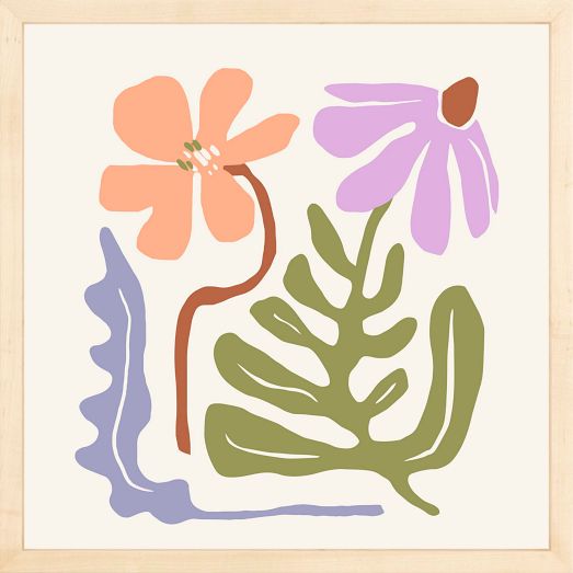 Modern Cosmos Framed Wall Art by Sally Murphy Design | West Elm