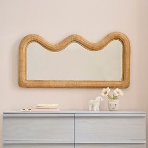 Woven Rattan Mirror (48") | West Elm