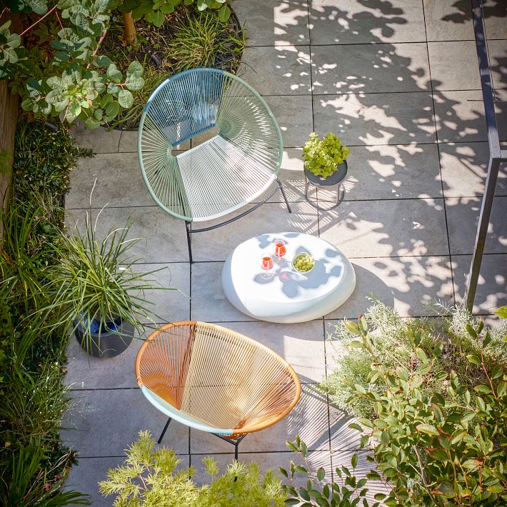Set of two outdoor lounge chairs store