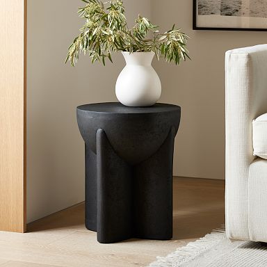 West elm black side table store