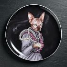 Dapper Animal Halloween Salad Plates | West Elm