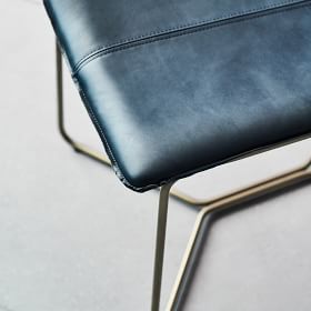 Slope Leather Dining Chair Set of 2 West Elm