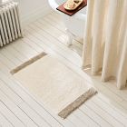 Cotton Linen Bath Mat | West Elm