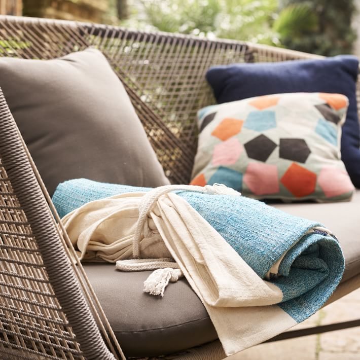 Huron Outdoor Loveseat 72 West Elm