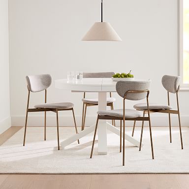 Light Bronze Modern Petal Seating Collection West Elm