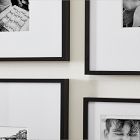 Multi-Mat Metal Gallery Frames - Black | West Elm