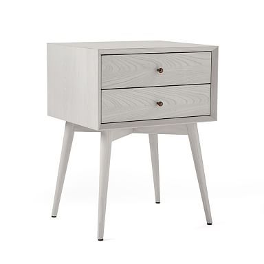 Mid century nightstand pebble store