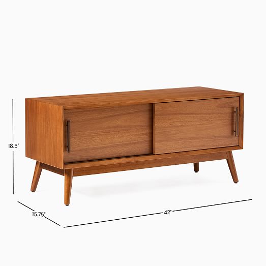 Mid Century Storage Bench 42 62 West Elm
