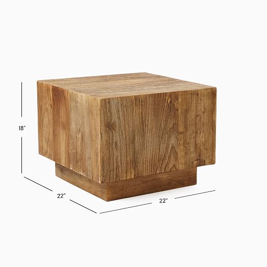 Plank coffee table west elm store