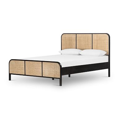 West elm cane bed store