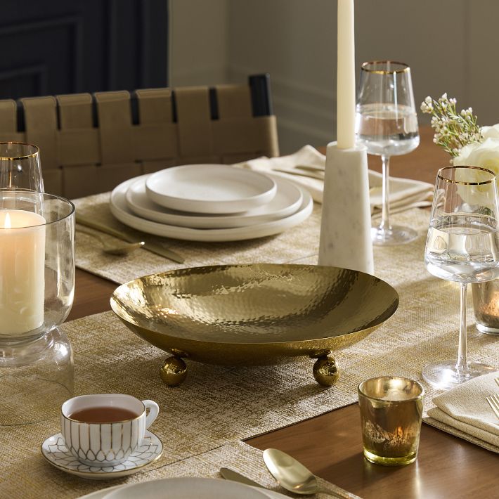 Hammered Metal Platters | West Elm