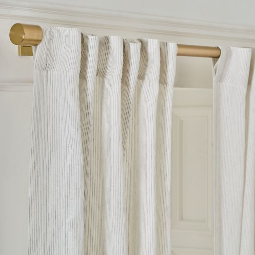 Open Box: European Flax Linen Blackout Curtain | West Elm