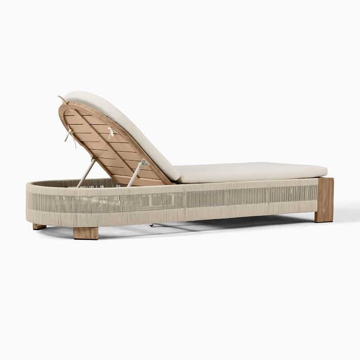 Porto Outdoor Chaise Lounge West Elm