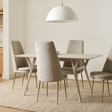 West elm finley high back chair store