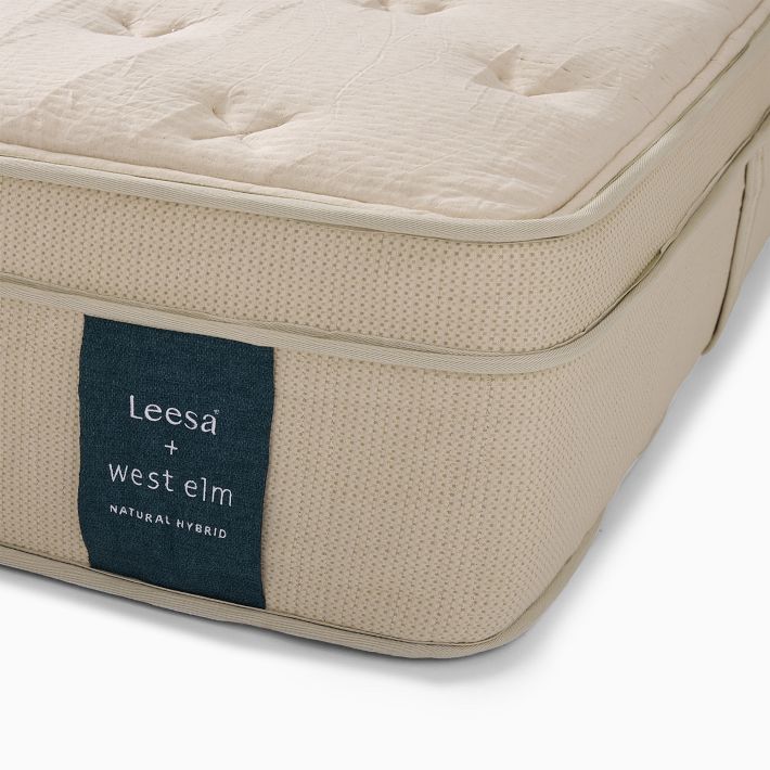 Leesa West Elm Natural Hybrid Mattress West Elm