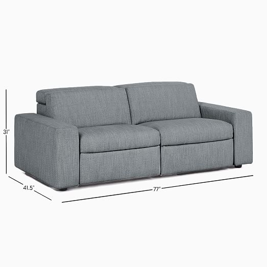 Enzo Reclining Sofa 77 93 West Elm
