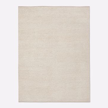 Mini Pebble Wool Jute Rug | West Elm