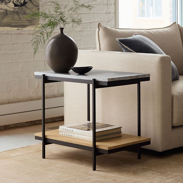 Pierce Marble Side Table 28 West Elm