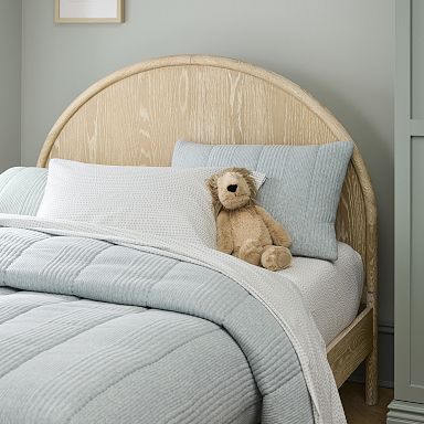 West elm x pbk corner timo upholstered bed store