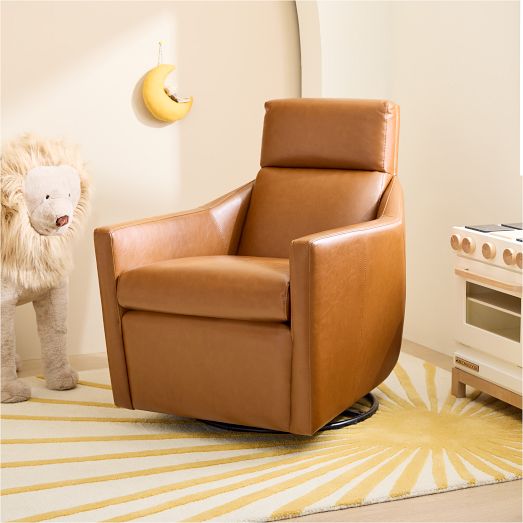 Leather glider store