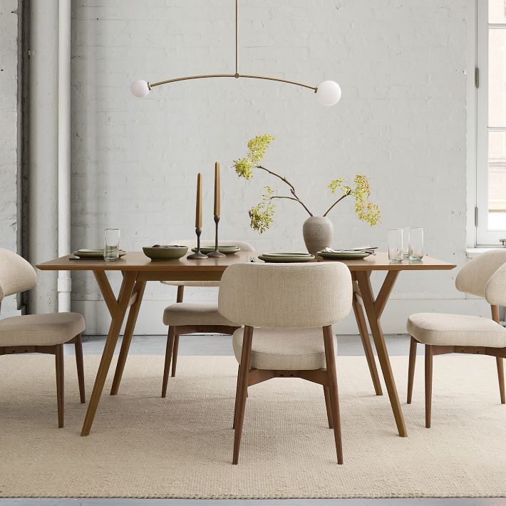 Mid-Century Expandable Dining Table | West Elm