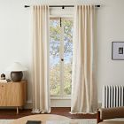 Linen Cotton Ladder Sheer Curtain - Light & Airy Design | West Elm