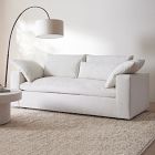Harmony Modular Sleeper Sofa Performance Distressed Velvet Blue Lagoon West Elm