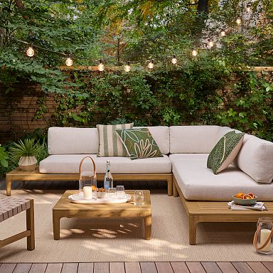 Outdoor Sectionals Stylish Backyard Comfort West Elm