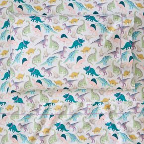 Dino Sheet Set - 100% Cotton Kids Bedding | West Elm